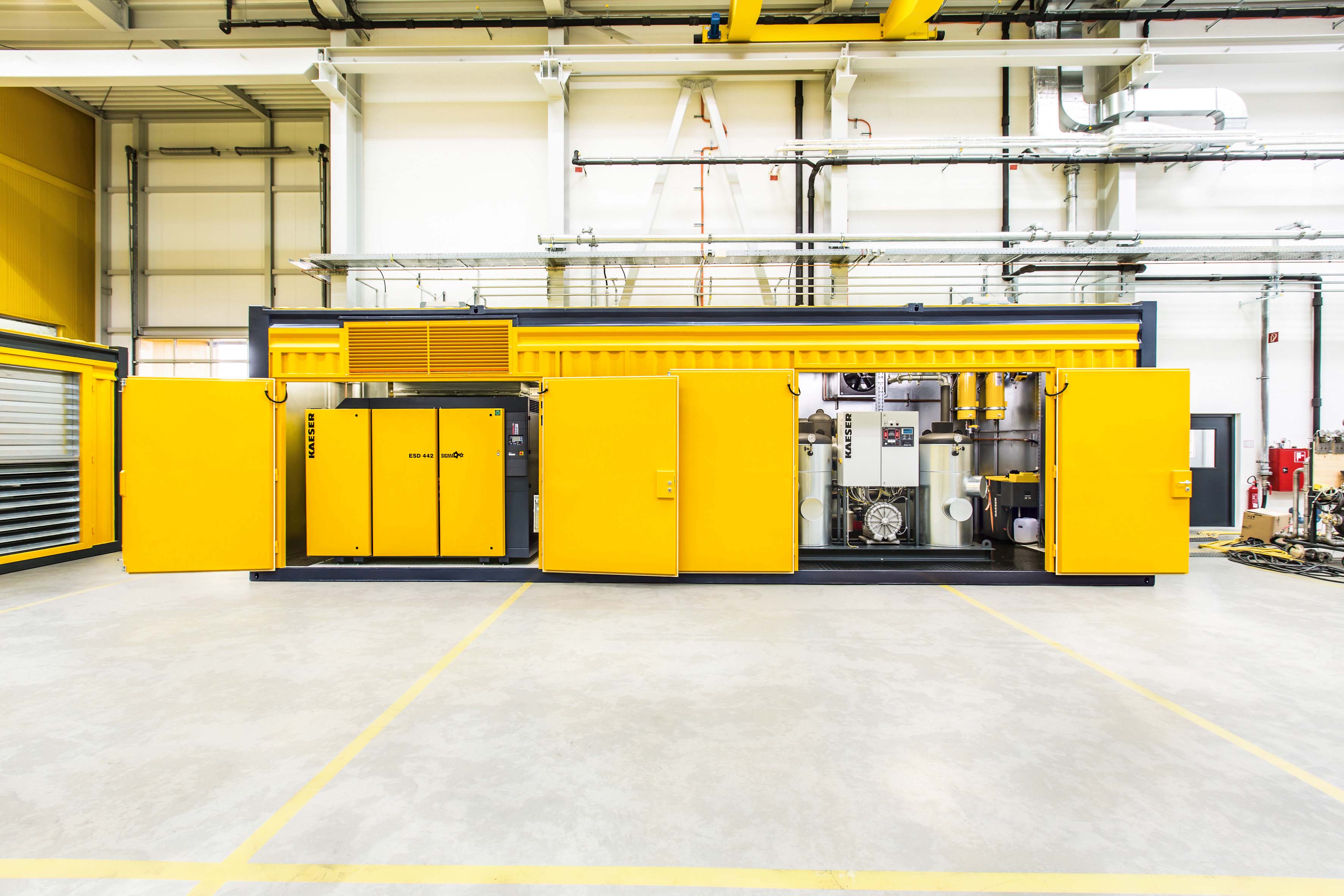 Containerstations: perslucht voor de deur – KAESER Compressoren B.V.